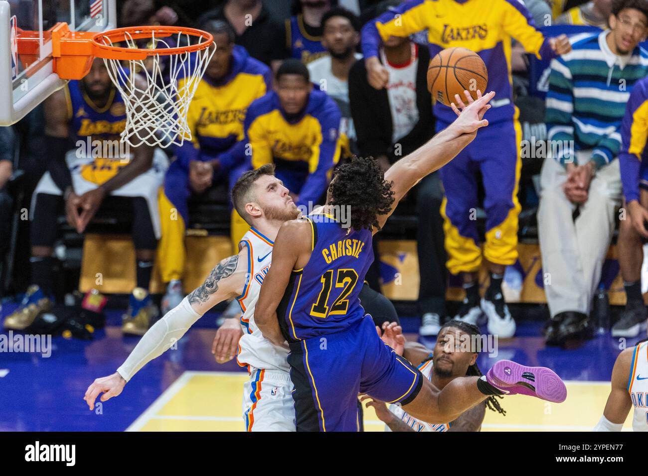 20241129rc lakers059 jpg hi-res stock photography and images - Alamy