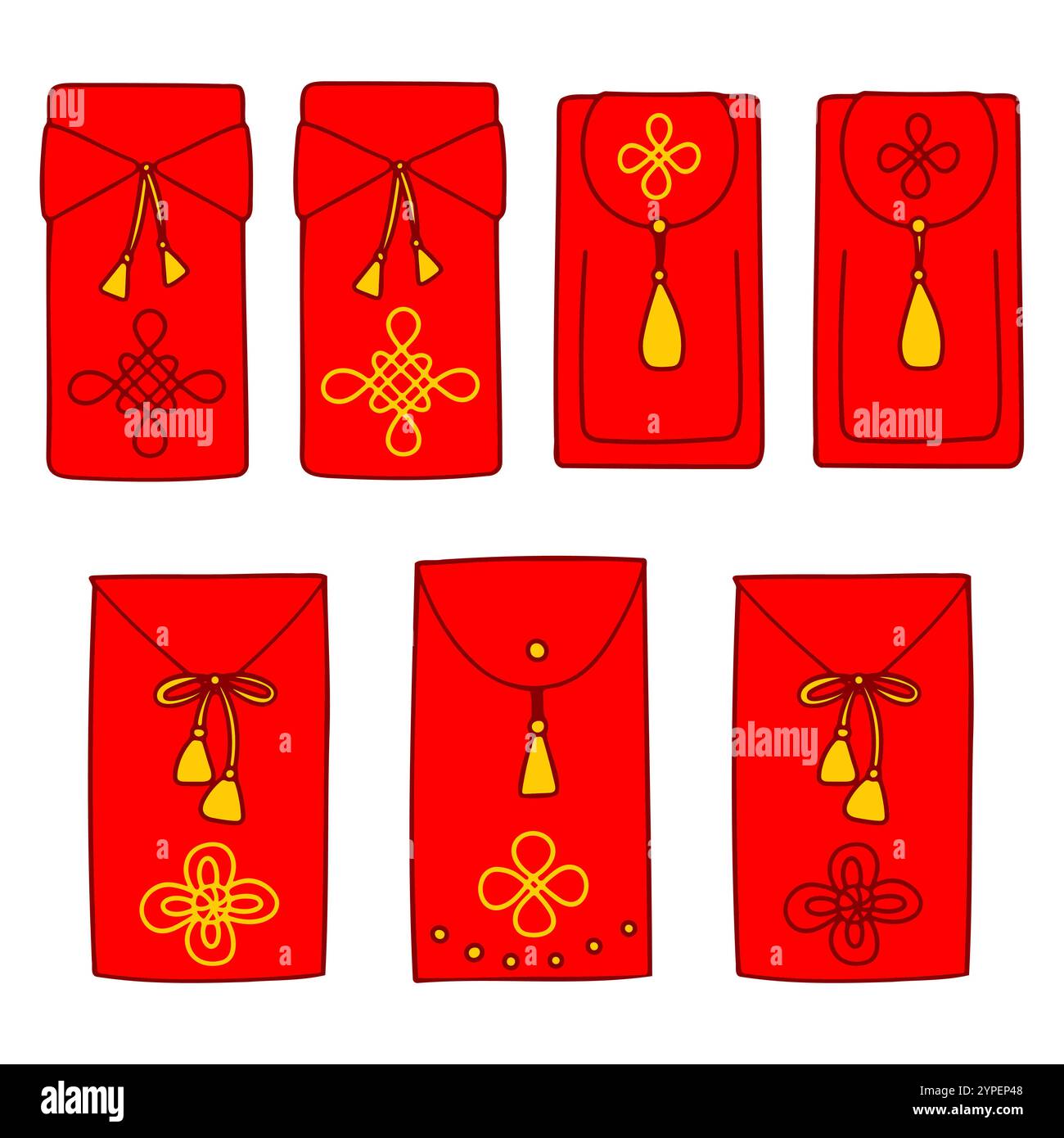 Red envelope packet hongbao hi-res stock photography and images - Alamy
