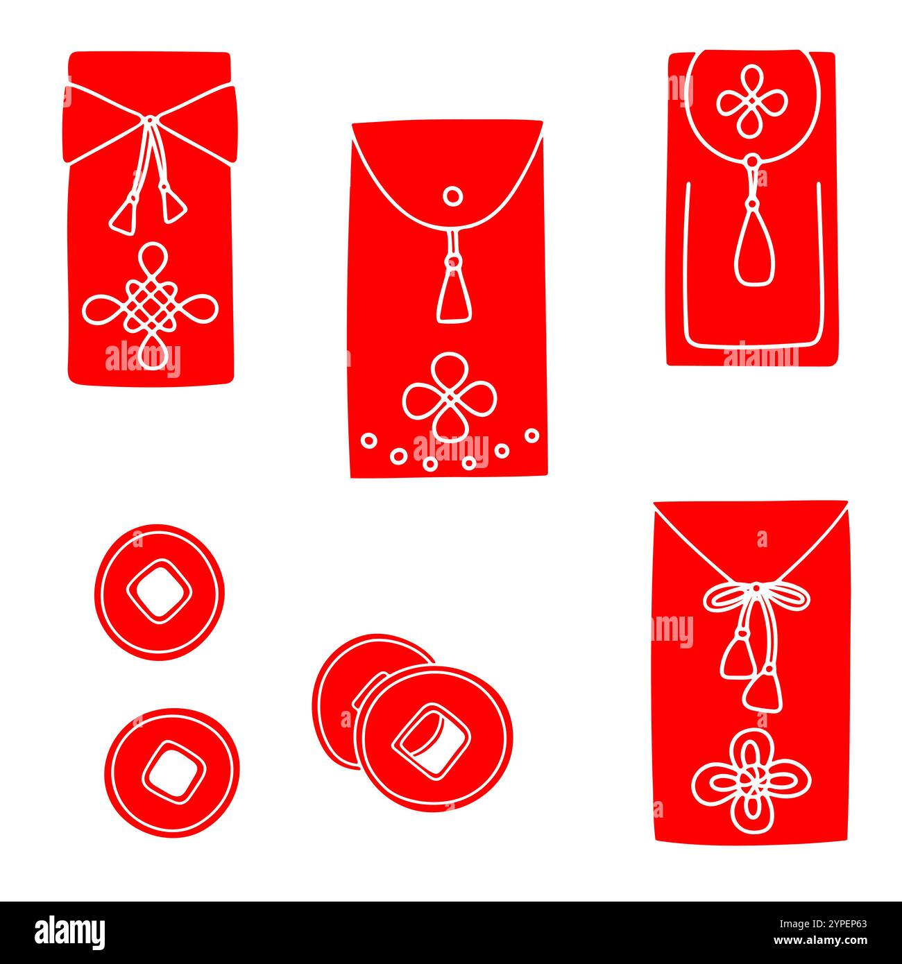 Red envelope packet hongbao hi-res stock photography and images - Alamy