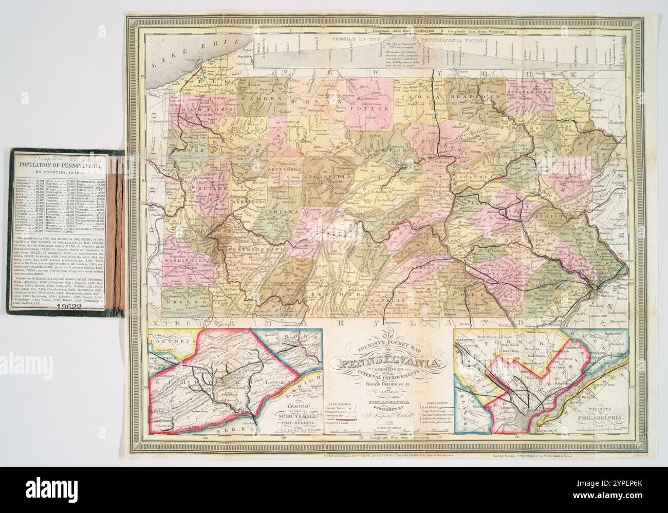 Pennsylvania canal pa altitudes charts hi-res stock photography and ...