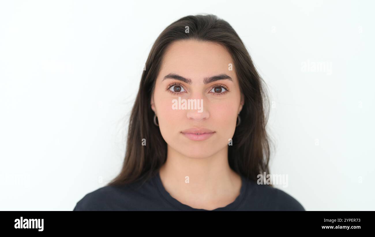 Stunning young woman striking hi-res stock photography and images - Alamy