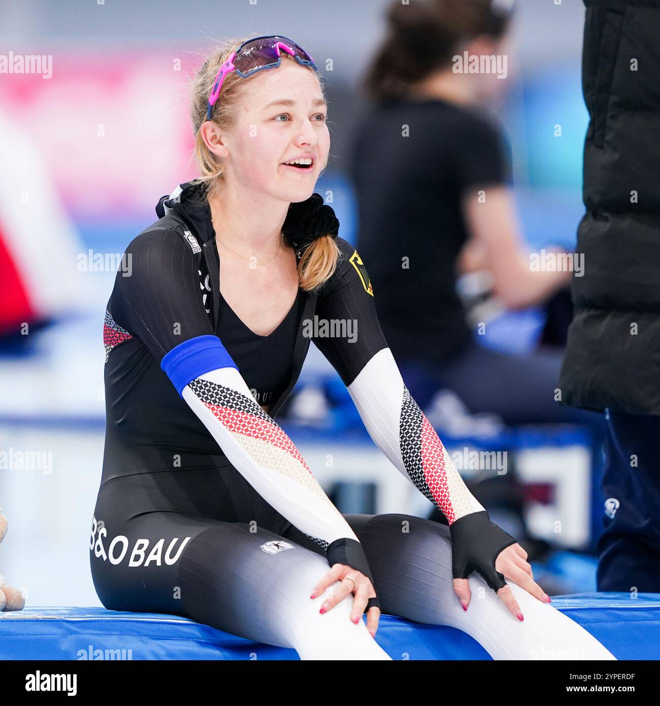BEIJING, CHINA - NOVEMBER 30: Maira Jasch of Germany competing on the ...