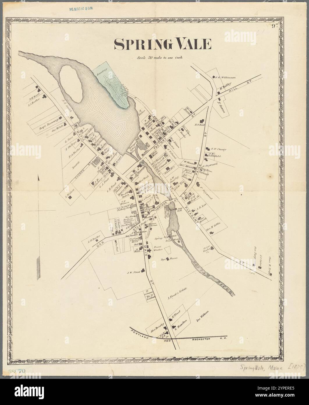 Vale map hi-res stock photography and images - Alamy