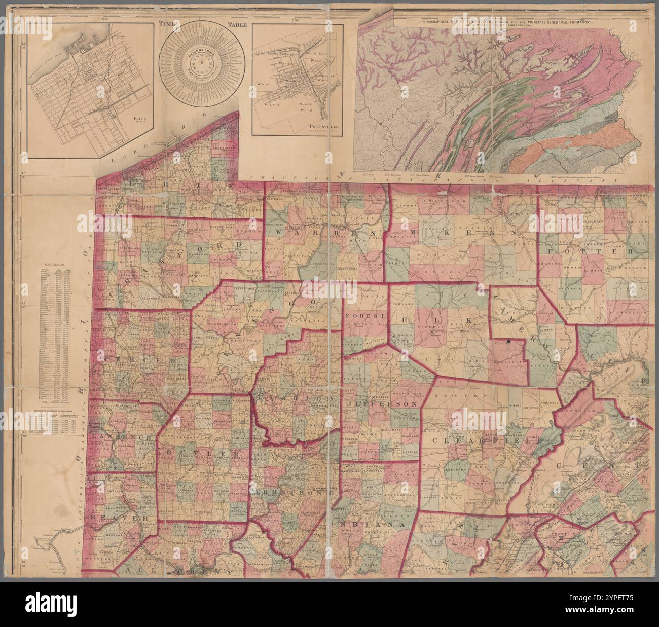 1903 map hi-res stock photography and images - Alamy