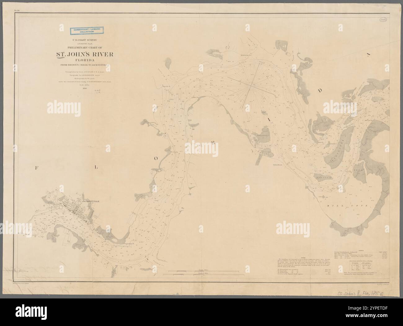 Preliminary chart of St. John's River, Florida : from Brown's Creek to ...