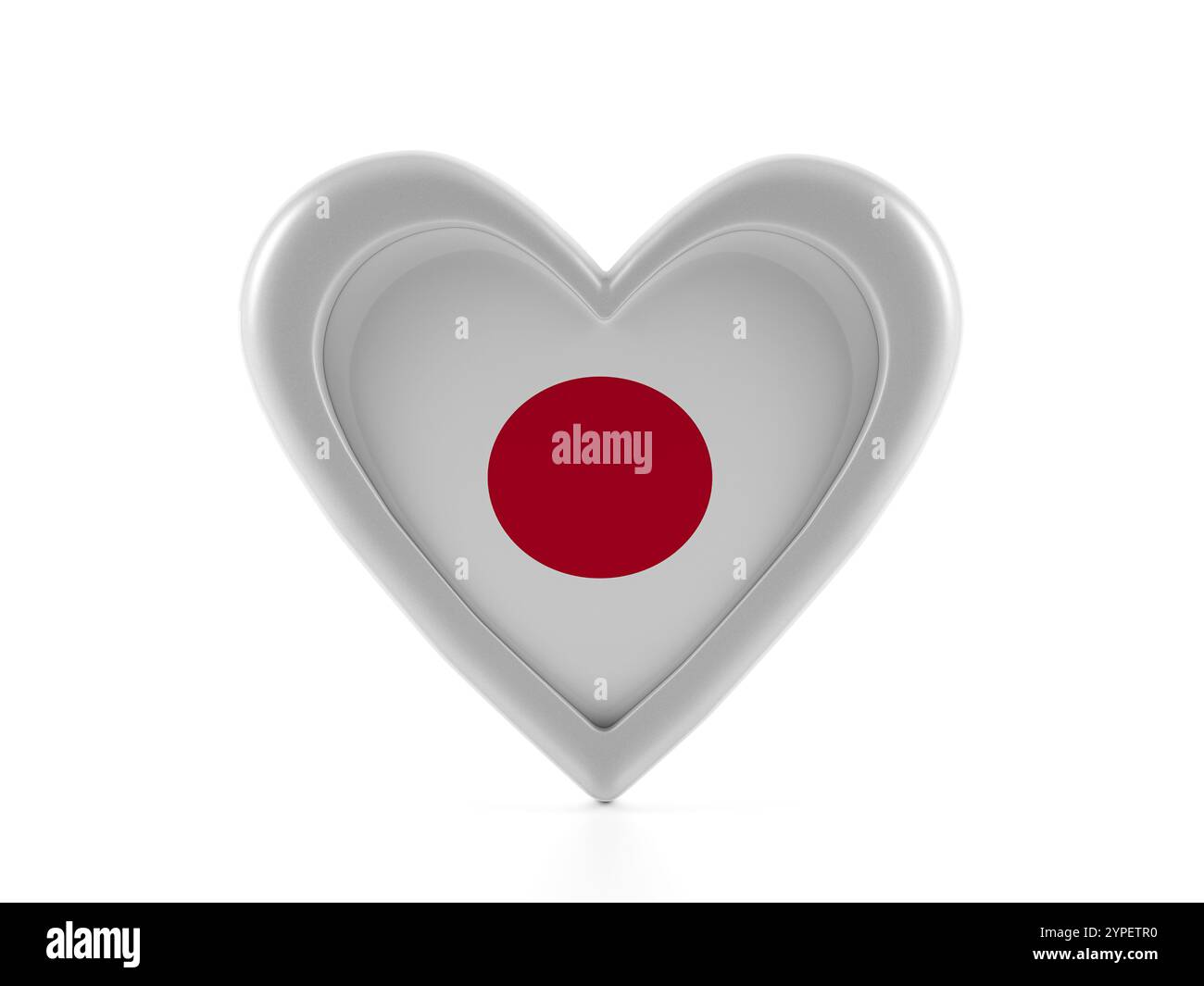 Japan heart icon hi-res stock photography and images - Alamy