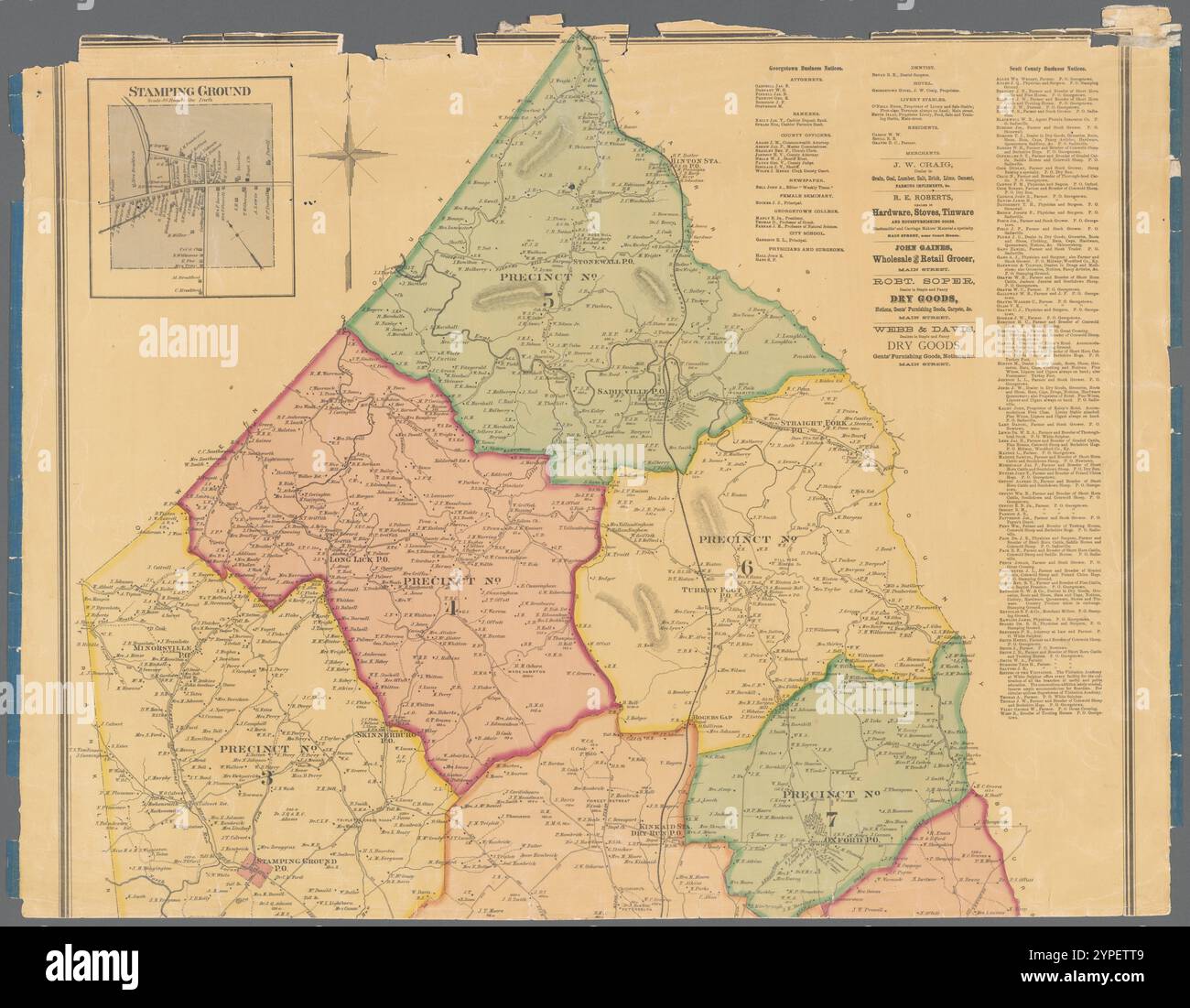 Map of daniel hi-res stock photography and images - Alamy