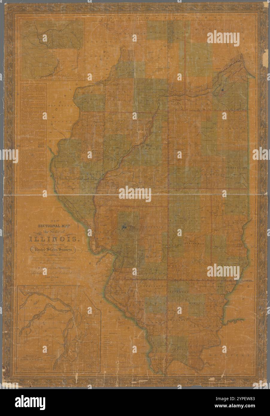 Sectional maps hi-res stock photography and images - Alamy