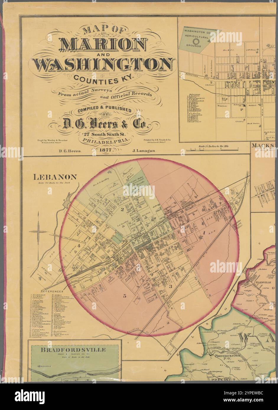 Marion and washington counties hi-res stock photography and images - Alamy
