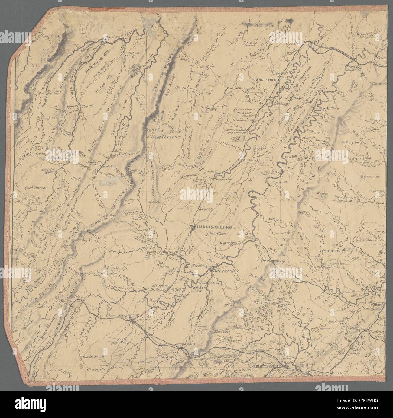 Central Virginia 1862 Stock Photo - Alamy