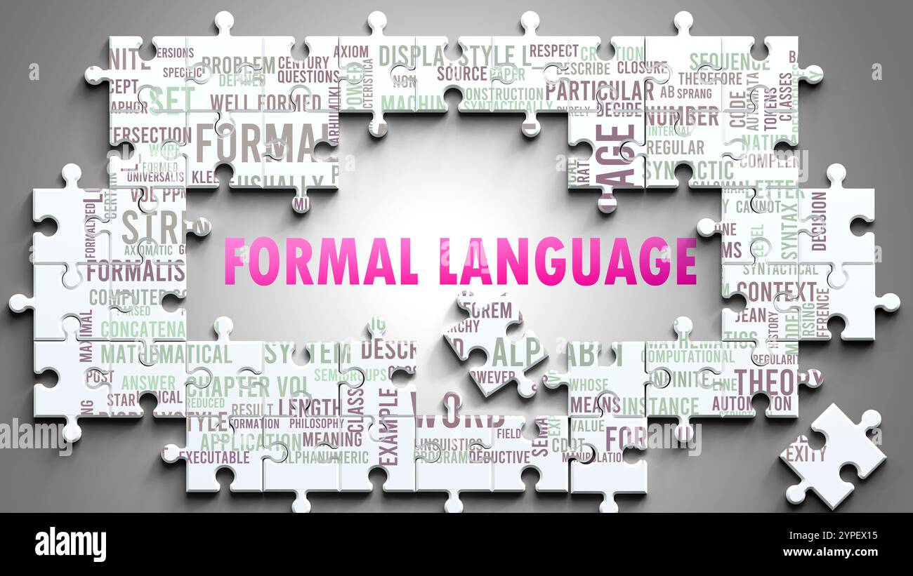 Formal Language being a complex subject, related to other important ...