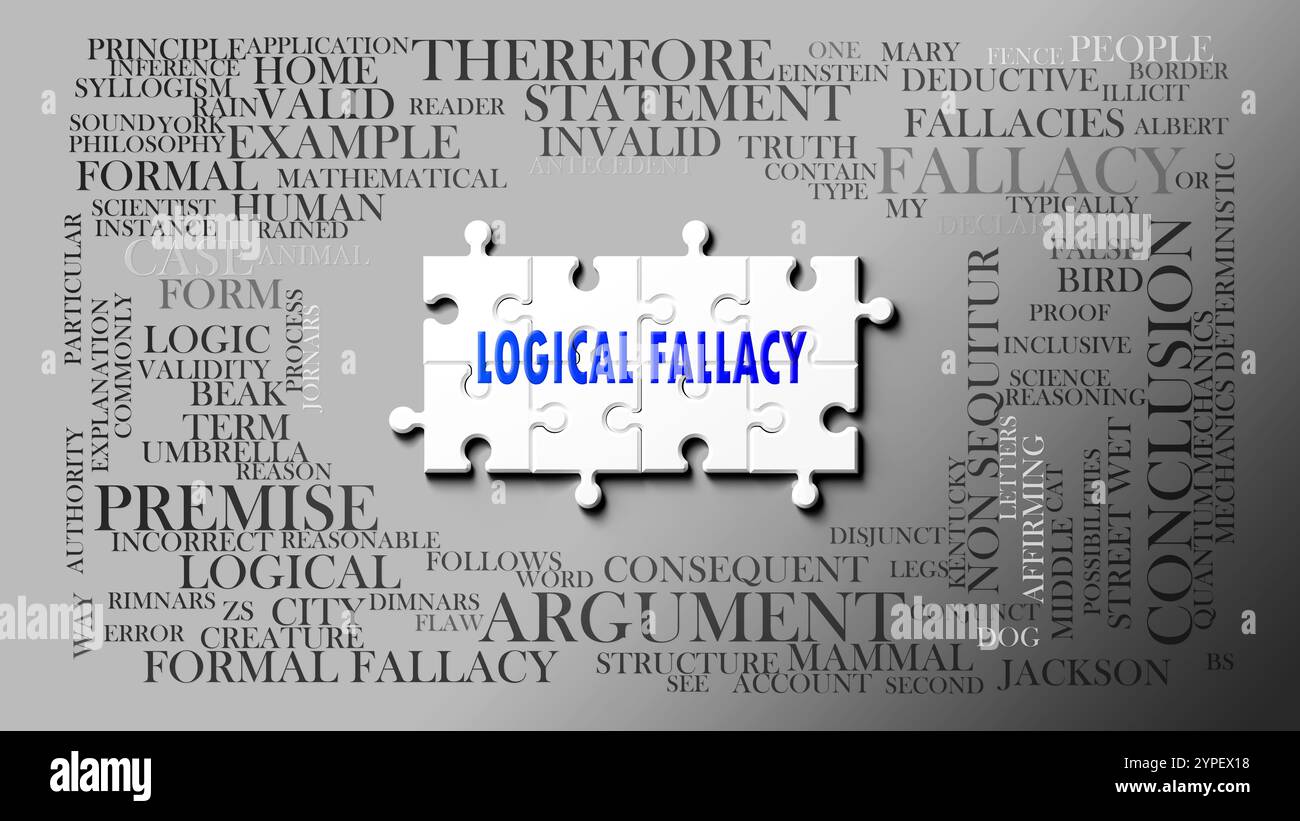 Logical fallacy symbol hi-res stock photography and images - Alamy