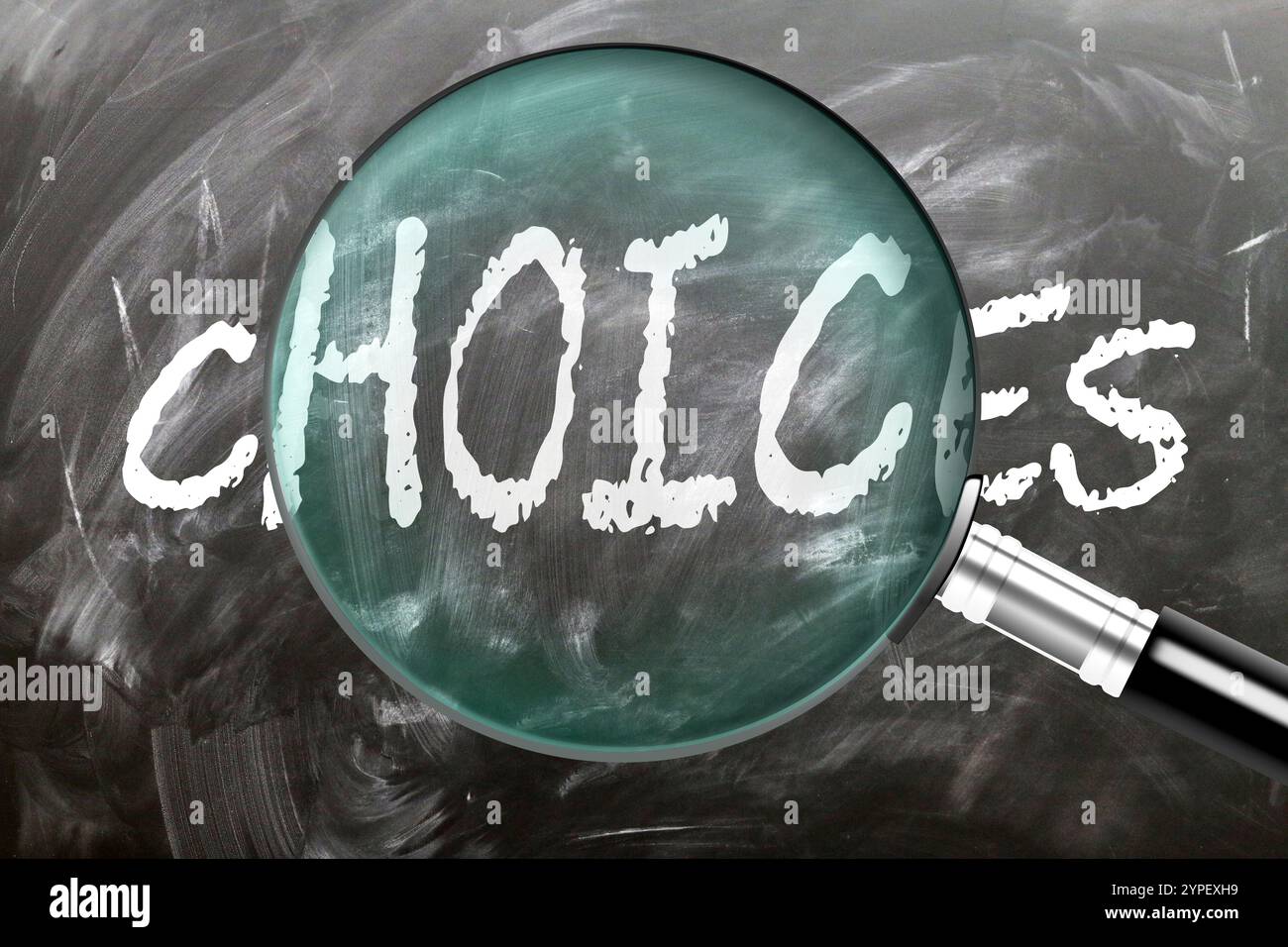 Choices - learn, study and inspect it. Taking a closer look at choices ...