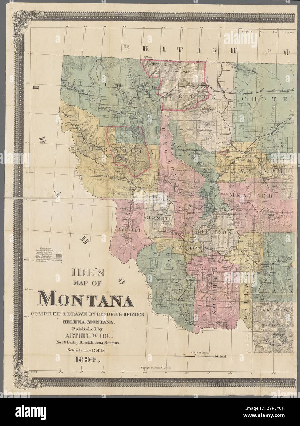 Ides map hi-res stock photography and images - Alamy