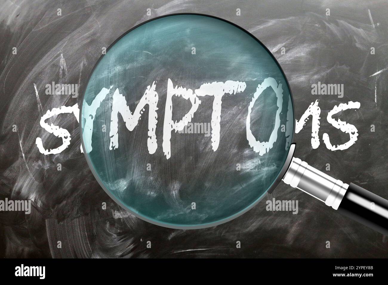 Symptoms - learn, study and inspect it. Taking a closer look at ...
