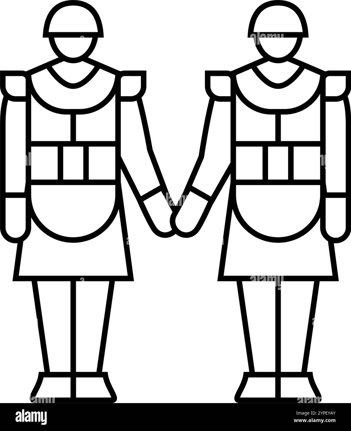 cosplayer line icon vector illustration Stock Vector Image & Art - Alamy