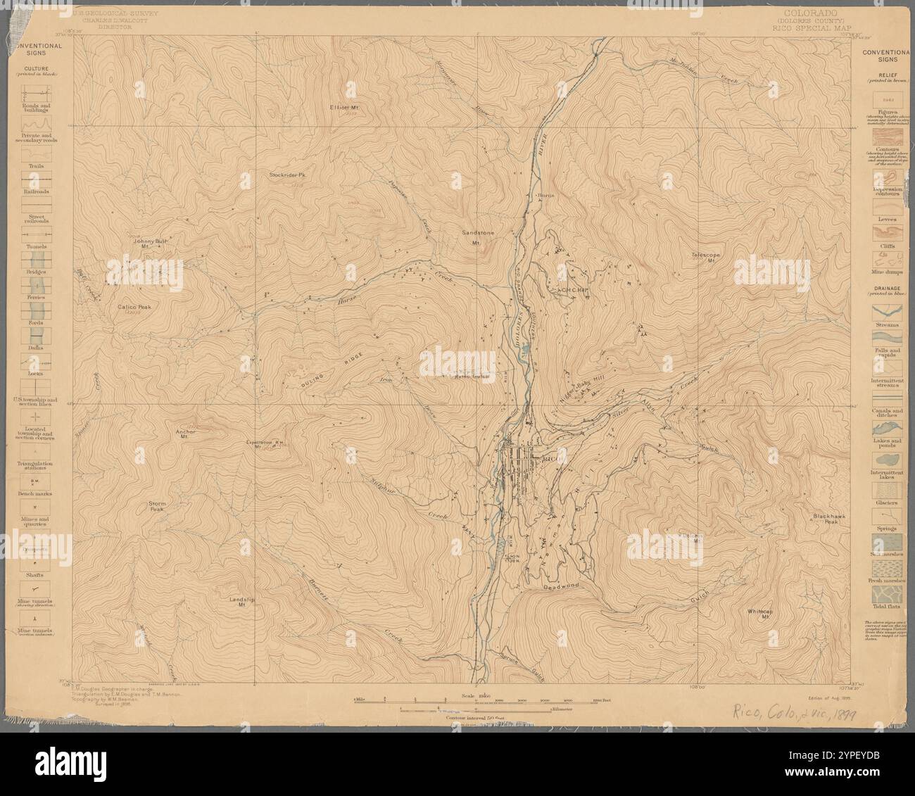 Rico special map hi-res stock photography and images - Alamy