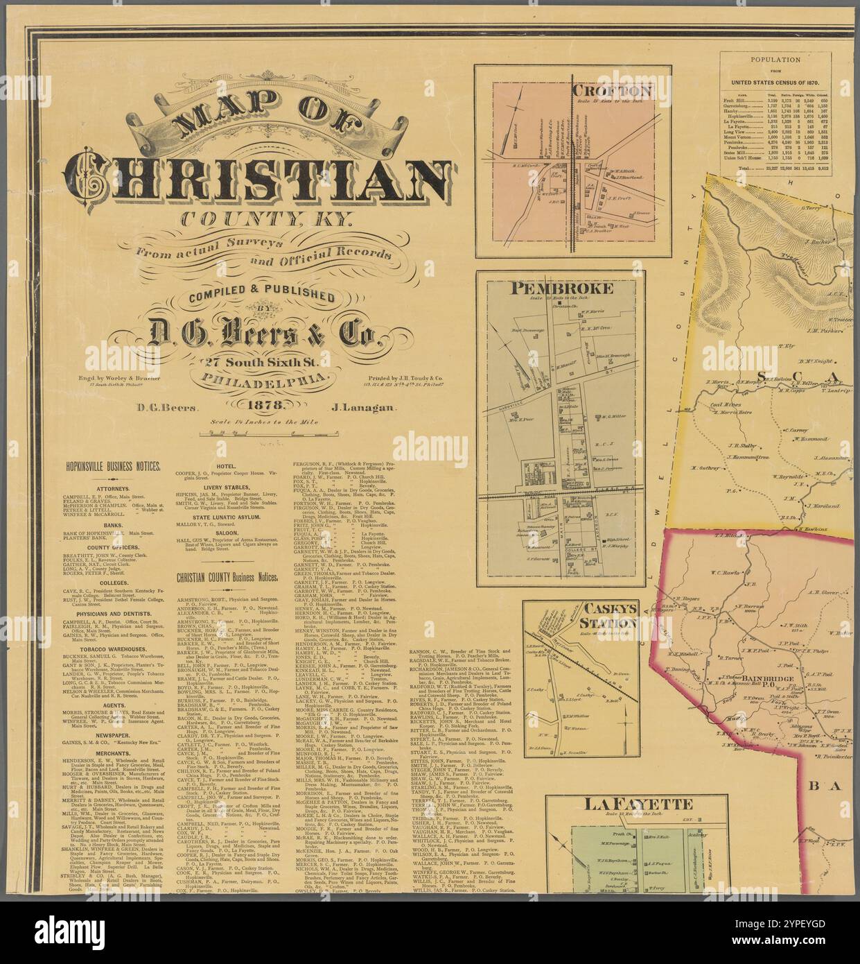 Official county map hi-res stock photography and images - Alamy