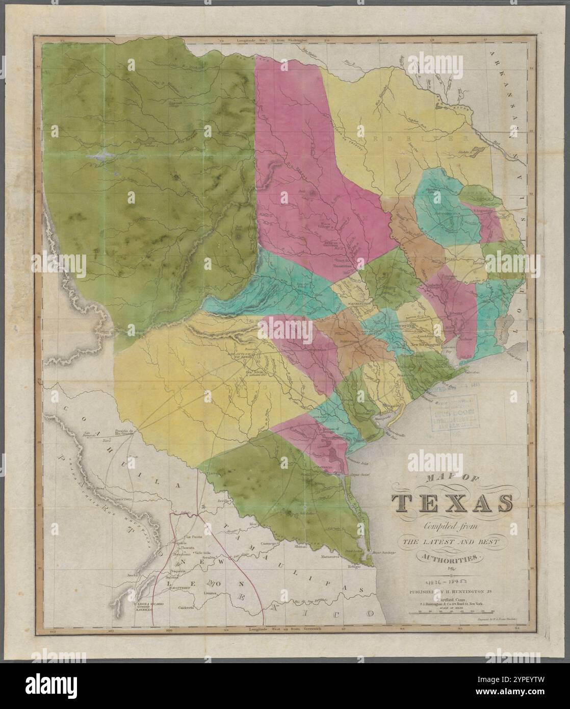 1837 map hi-res stock photography and images - Alamy