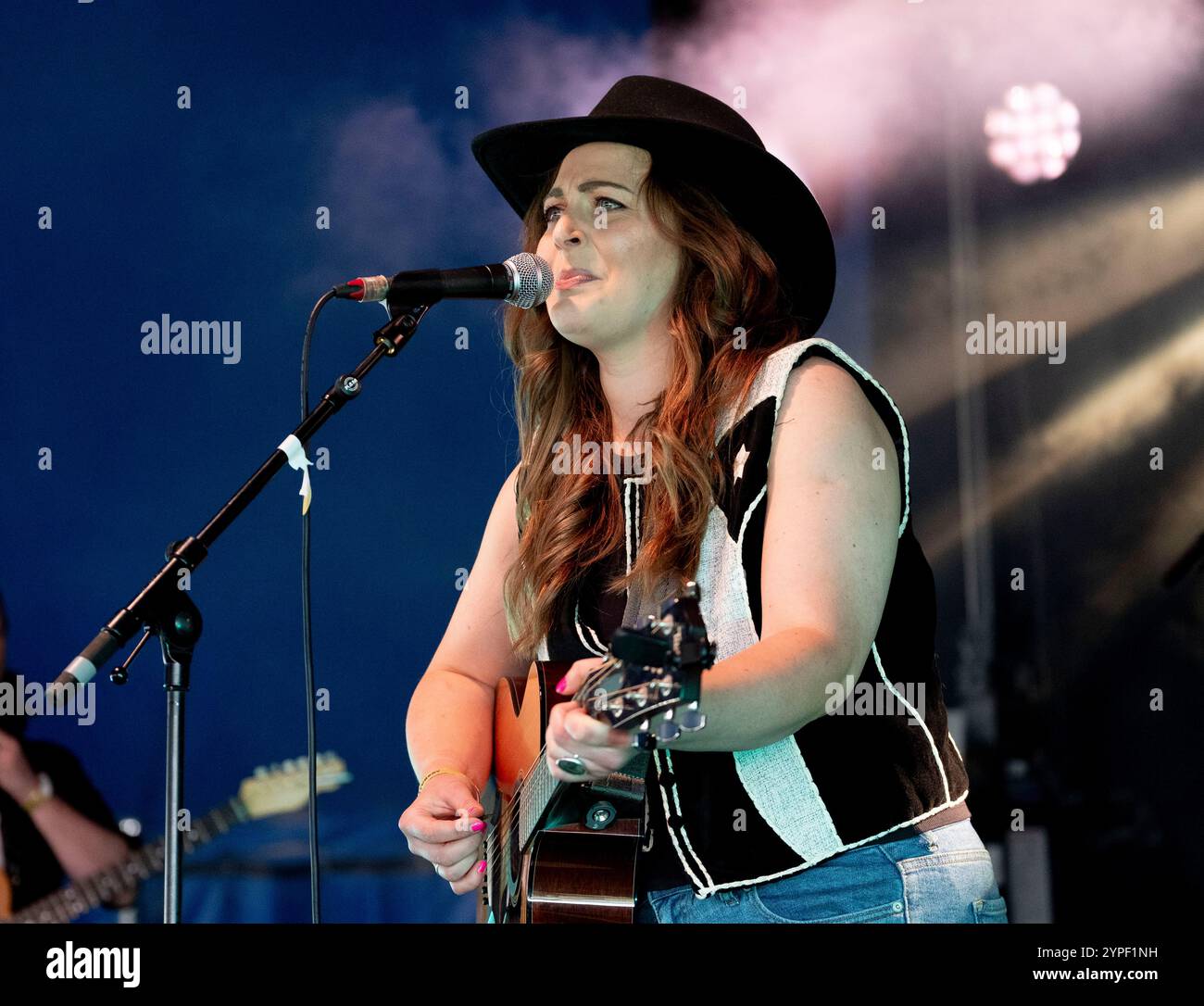Amy Moore preforming at Wychwood Music Festival 2024, Cheltenham ...