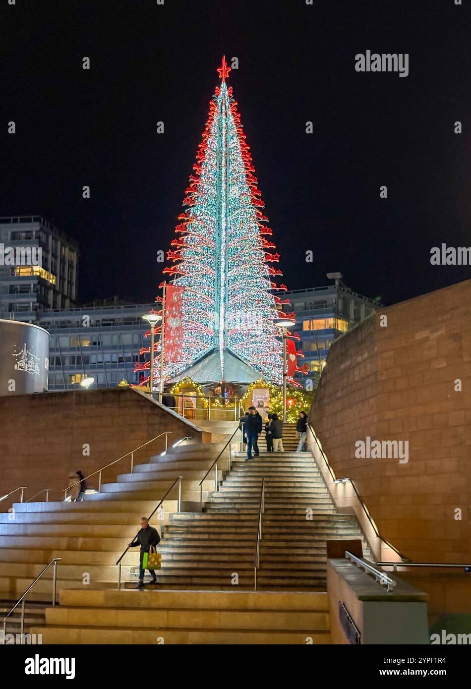 Liverpool christmas trees hi-res stock photography and images - Alamy