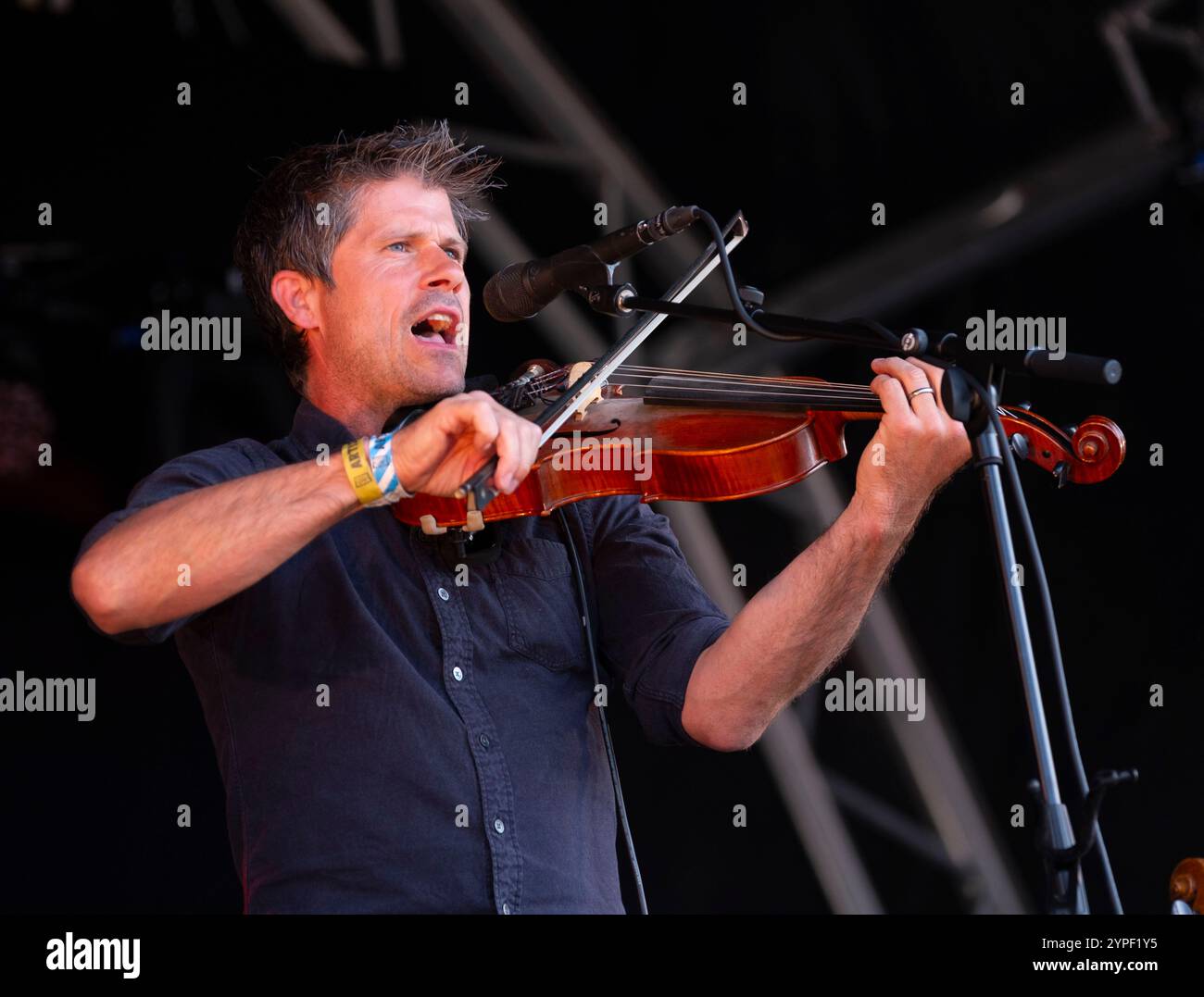 seth lakeman preforming at Wychwood Music Festival 2024, Cheltenham ...