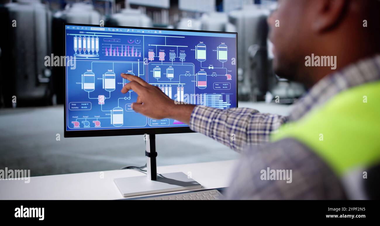 Scada computer hi-res stock photography and images - Alamy