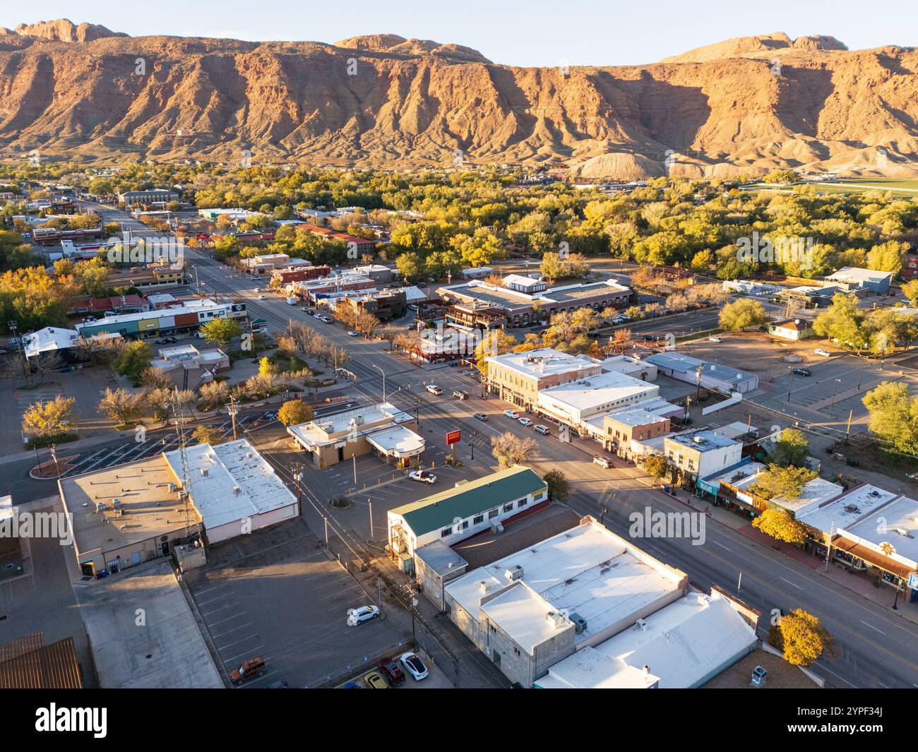 Aerial moab utah over trees hi-res stock photography and images - Alamy