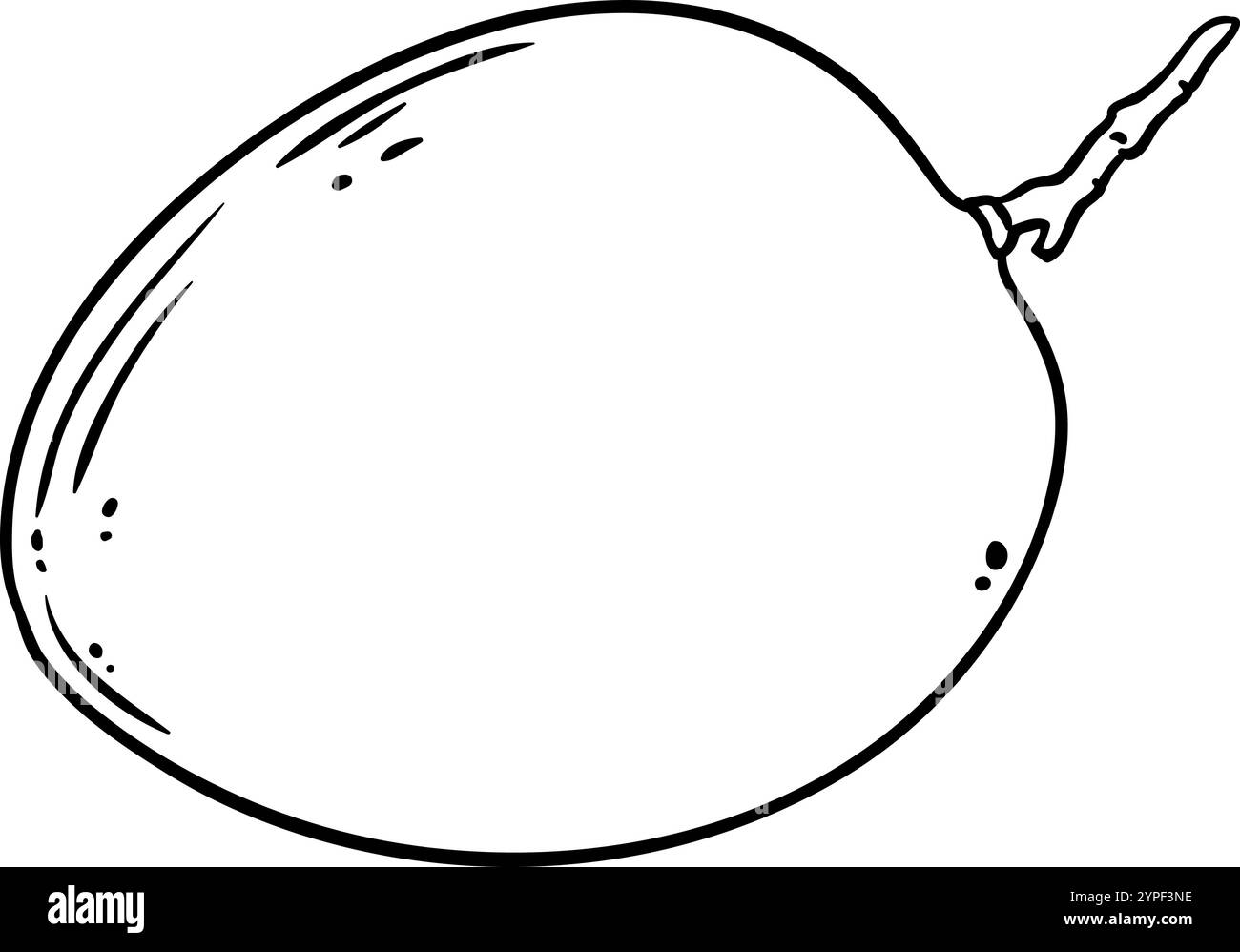 Mango Fruits Isolated Outline Illustration Stock Vector Image & Art - Alamy