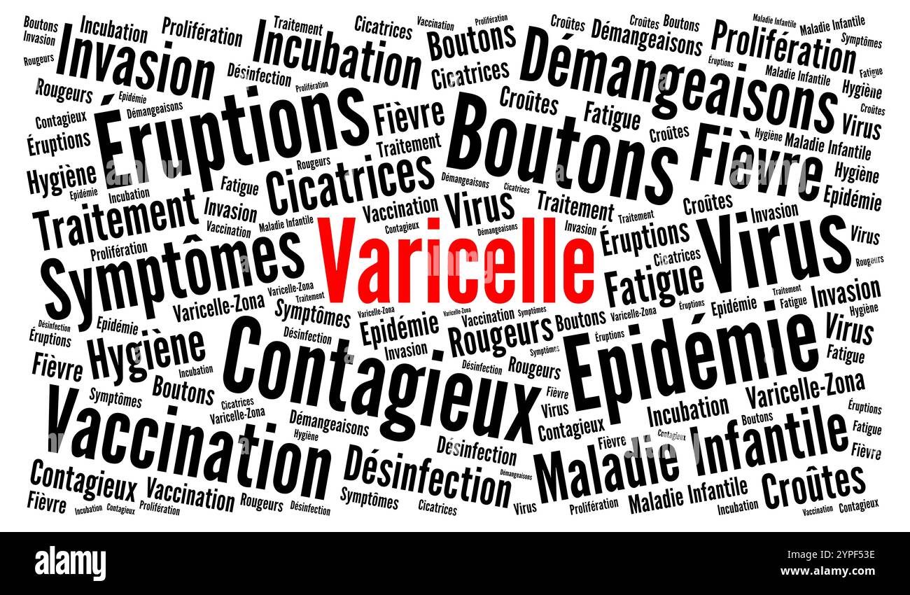 Child chicken pox Cut Out Stock Images & Pictures - Alamy