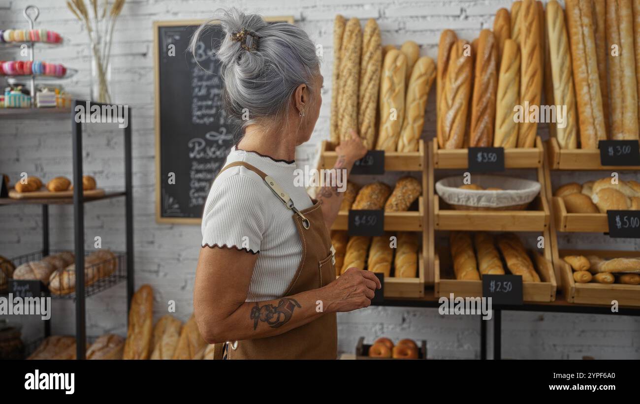 Woman selects pastries bakery shop hi-res stock photography and images ...