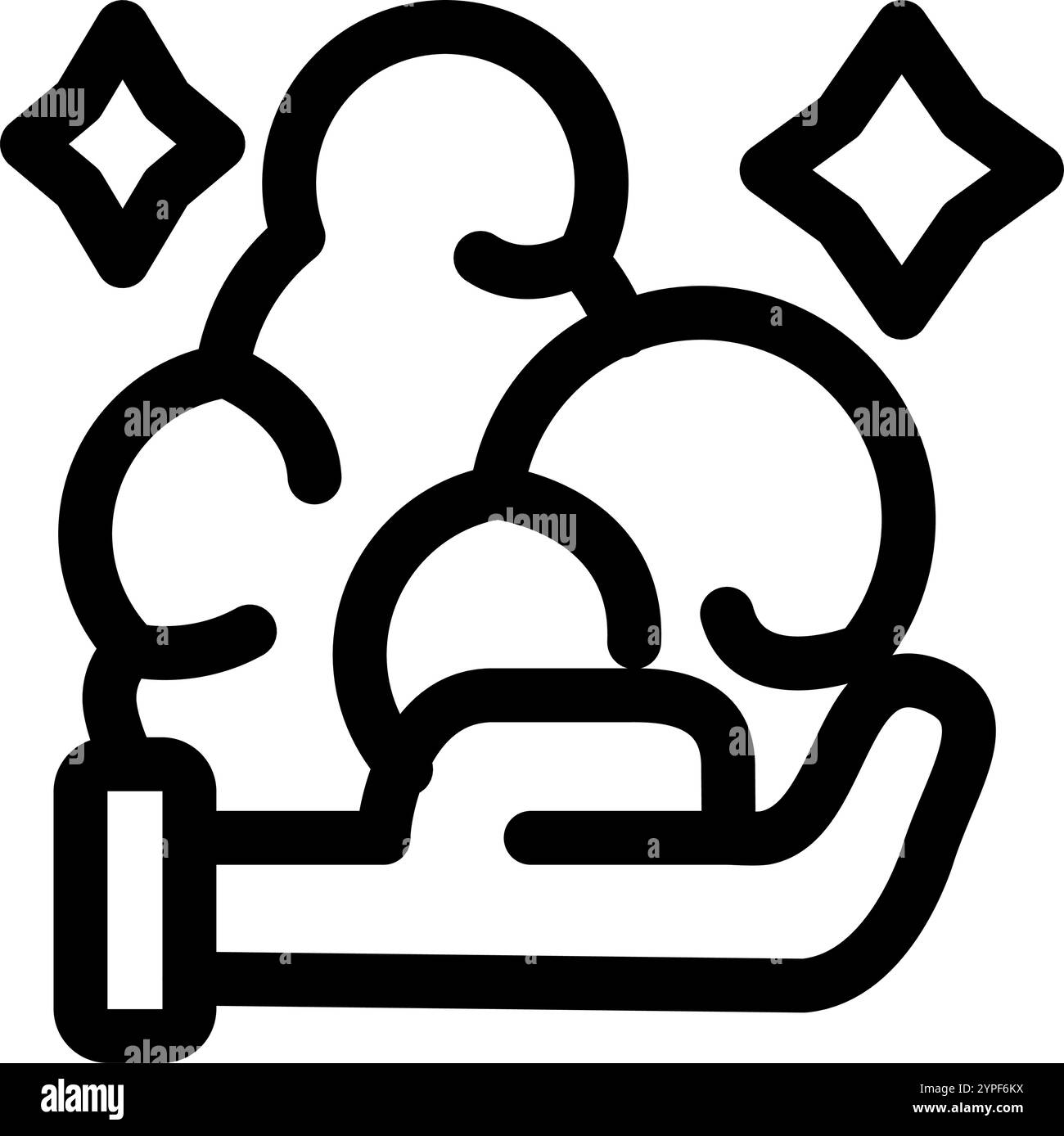 Wash hands with soap icon symbol - Washing hands clean with soap vector ...