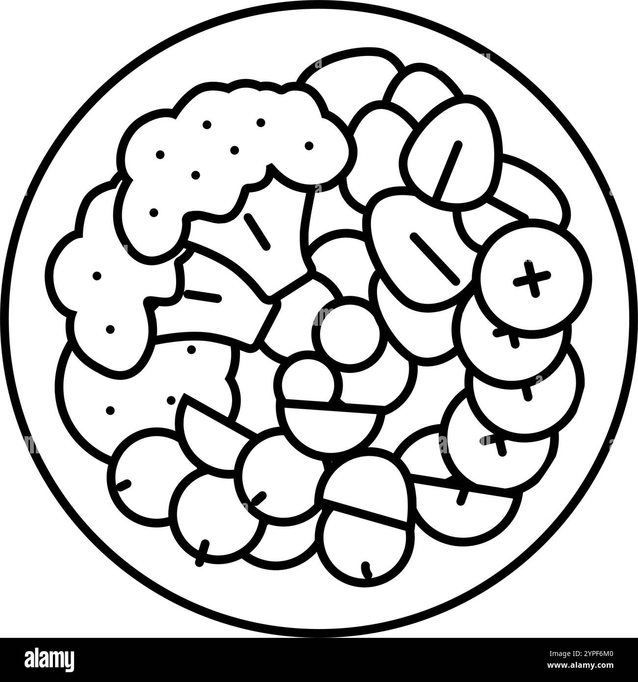 Fresh vegetables nuts on Black and White Stock Photos & Images - Alamy