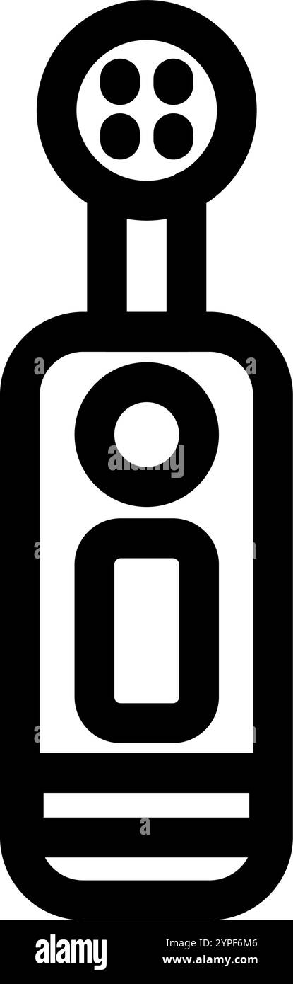 Electrical tooth brush icon symbol - Electrical tooth brush for human ...