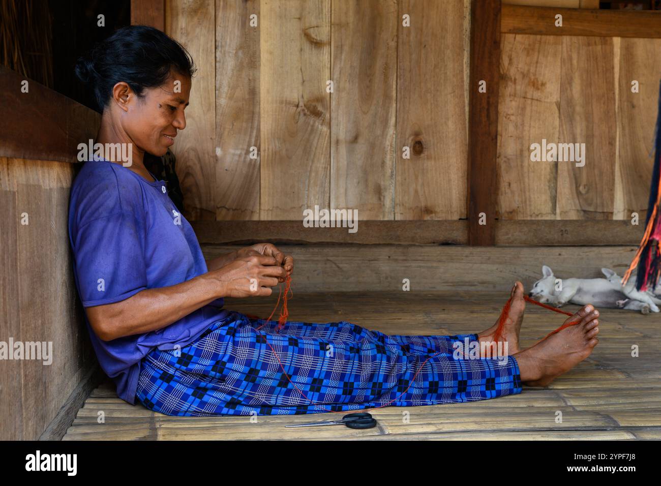 Indonesia flores island luba village hi-res stock photography and ...