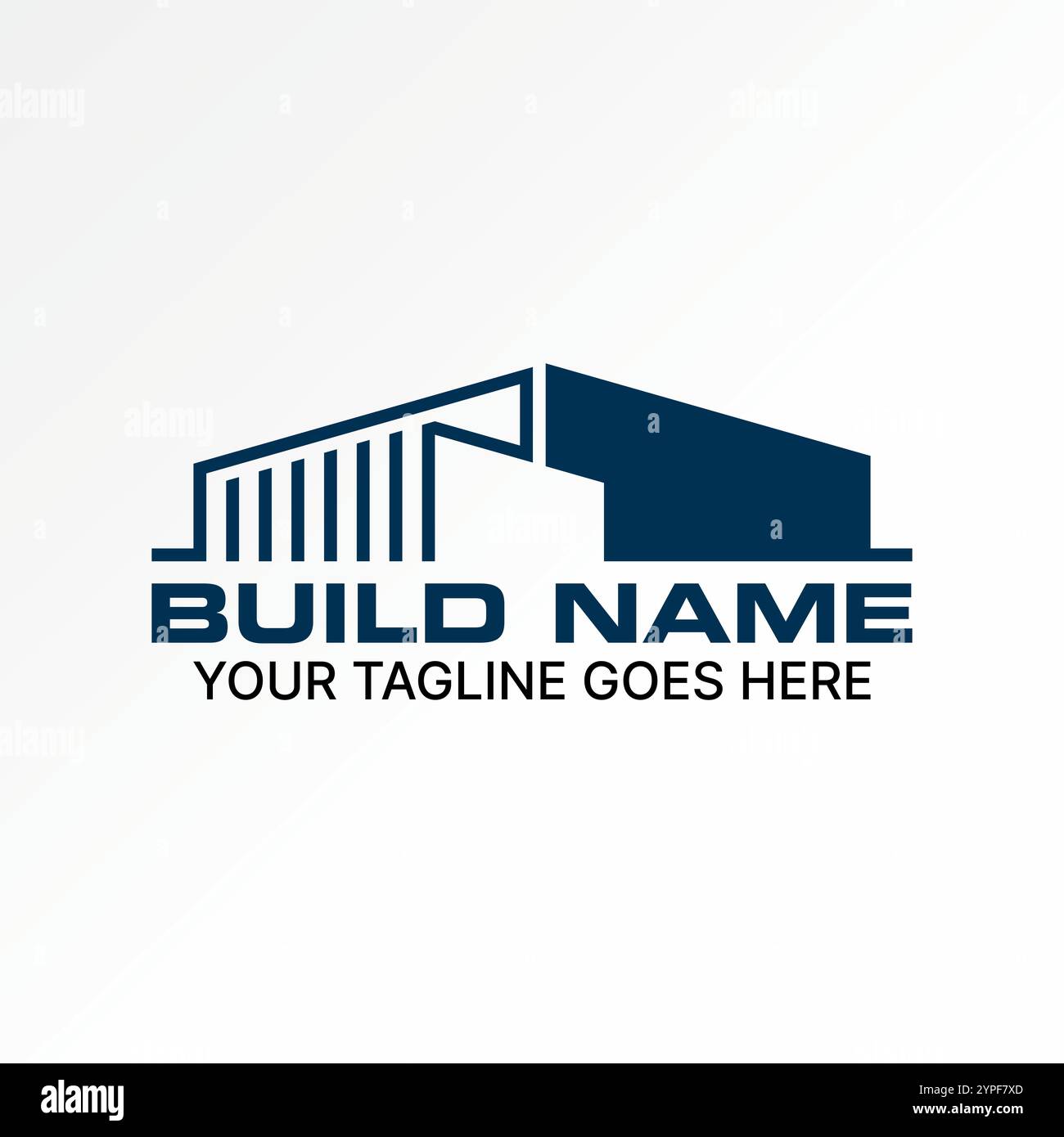 Steel factory exterior Stock Vector Images - Alamy