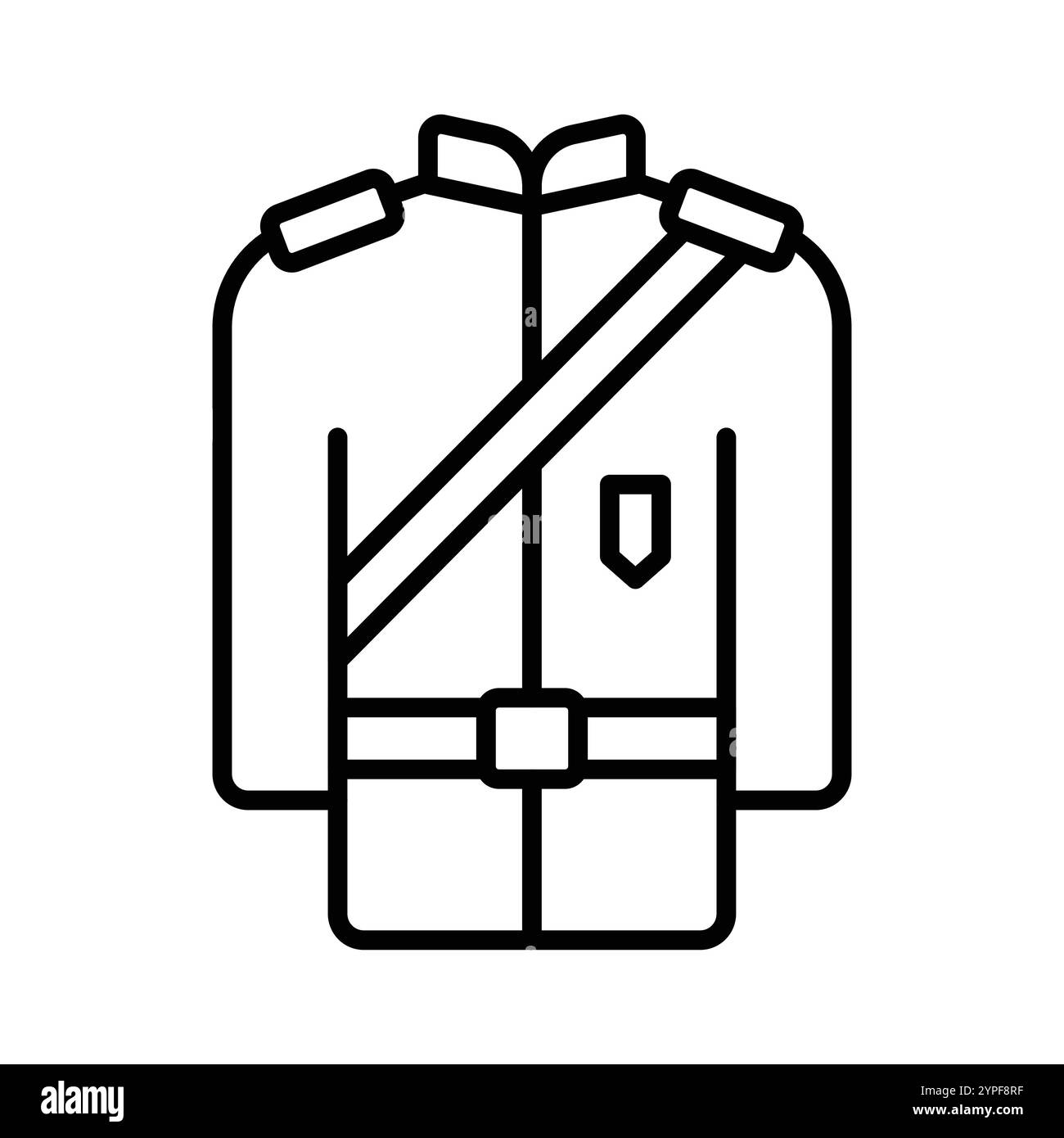 Get hold on this beautifully designed icon of police uniform in modern ...