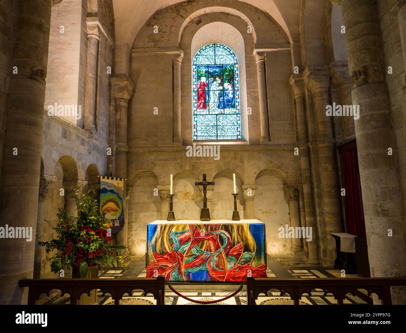 Epiphany Chapel, with Water to Wine Alter, Winchester Cathedral ...