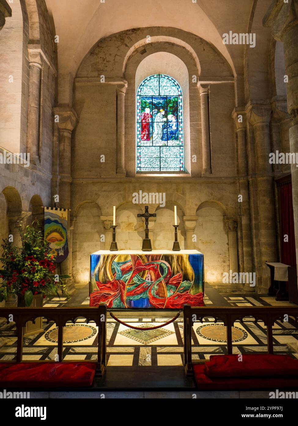 Epiphany Chapel, with Water to Wine Alter, Winchester Cathedral ...