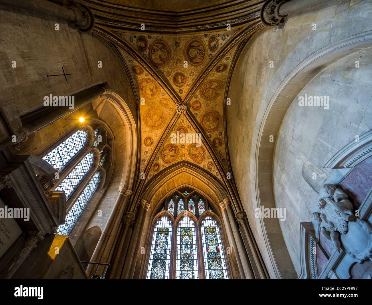 Guardian Angles Chapel, Painted by order of King Henry III, Winchester ...