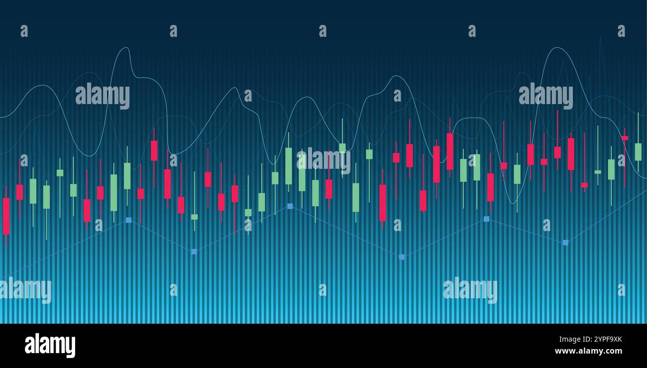 Business data financial charts Stock Vector Images - Alamy