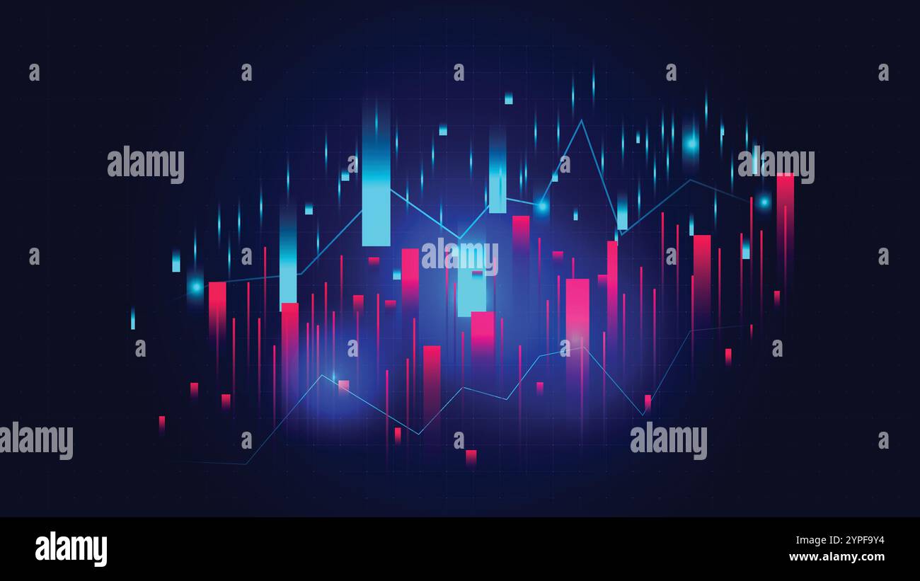 Global business growth chart Stock Vector Images - Alamy