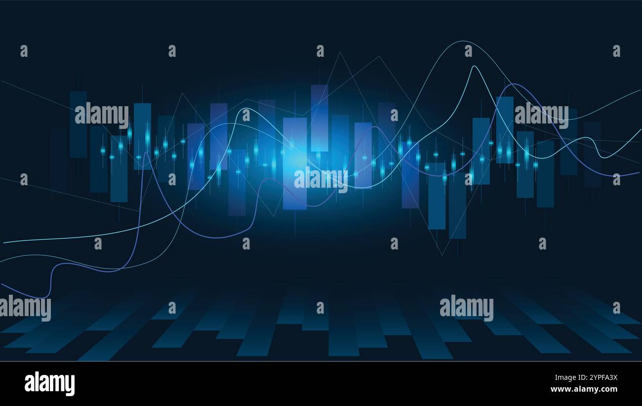 Trade exchange background up Stock Vector Images - Alamy