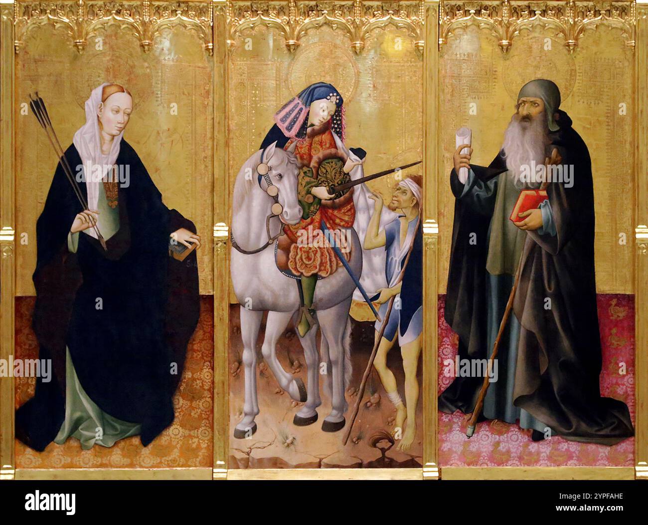 The Altarpiece of Saints Ursula, Martin and Anthony is a reredo by the ...
