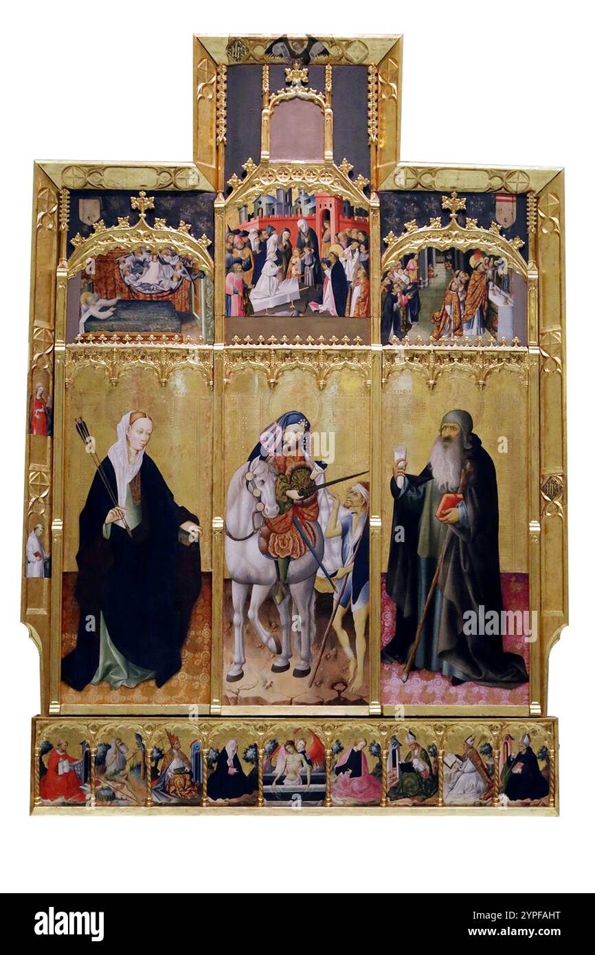 Spanish altarpiece Cut Out Stock Images & Pictures - Alamy
