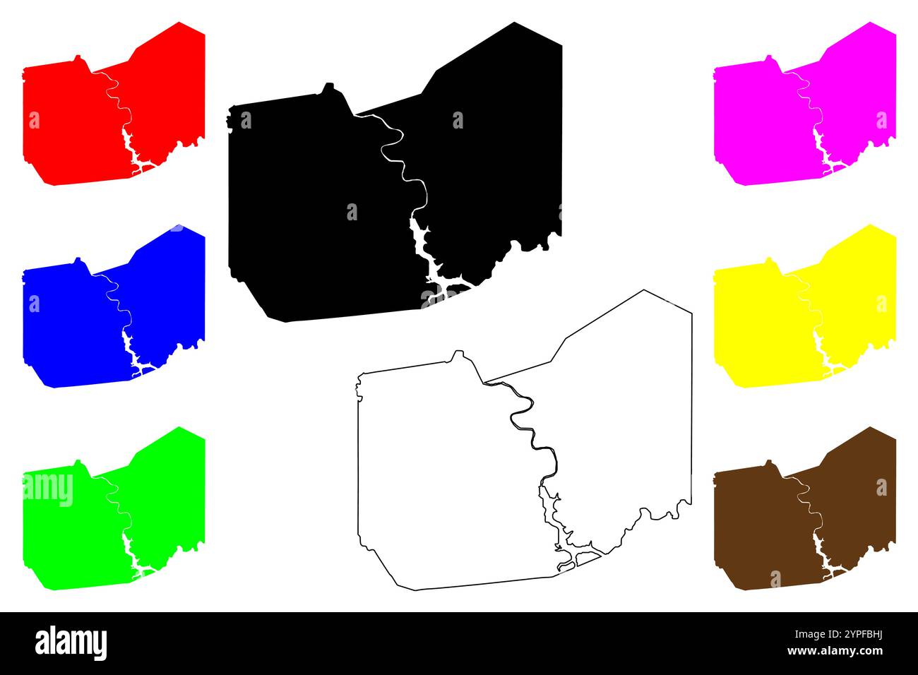 Taylor County, State of West Virginia (U.S. county, United States of ...