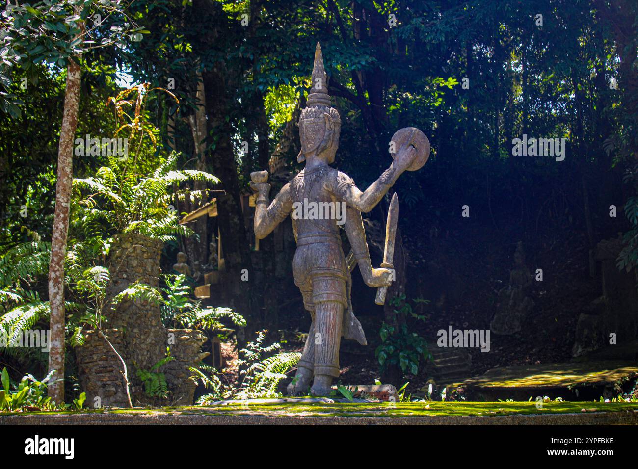 Tarnim Magic Garden or Secret Buddha Garden is a private sculpture park atop Pom Mountain (also ...