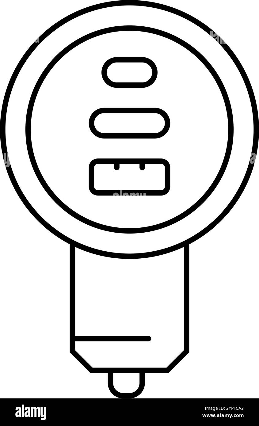 Usb charger icon outline Black and White Stock Photos & Images - Alamy