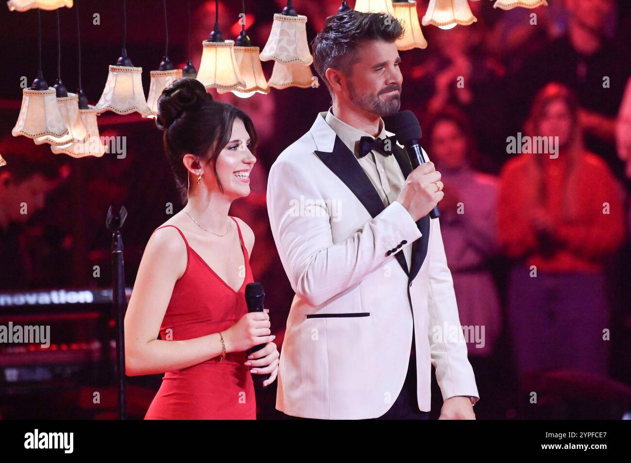 Kathrin German und Thore Schölermann im Halbfinale der 14. Staffel der ...