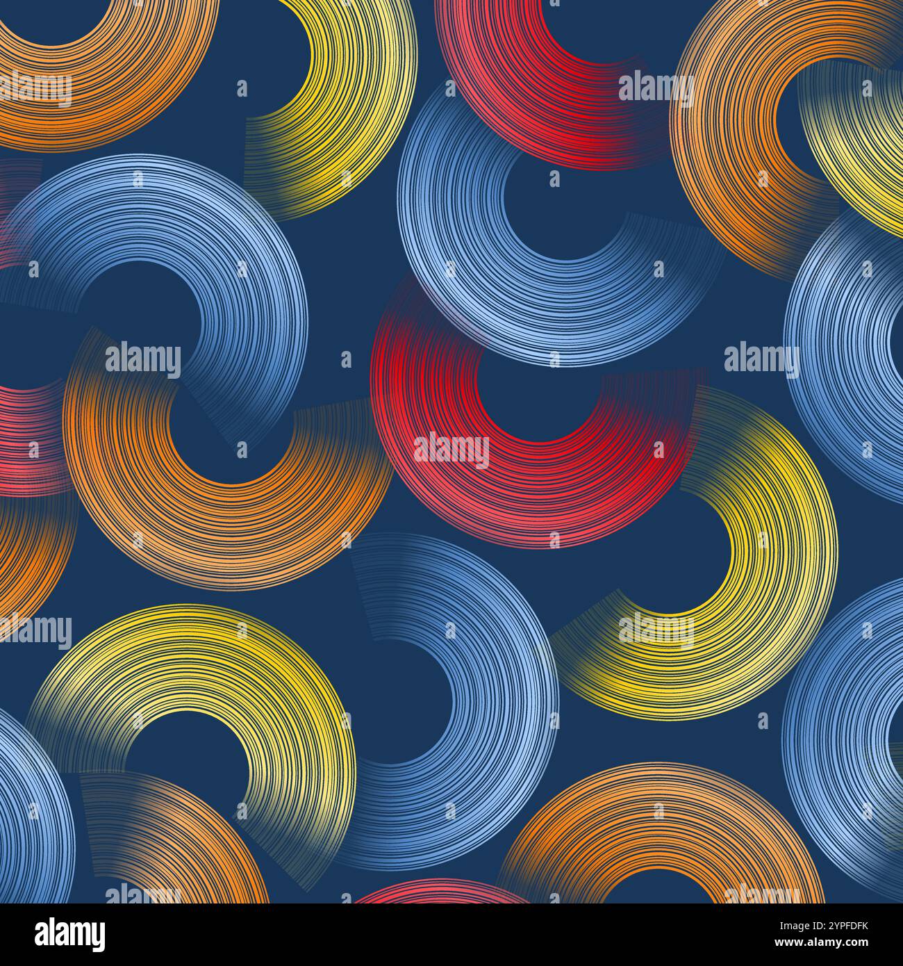 Trendy geometric background with abstract circles shapes. Card design ...